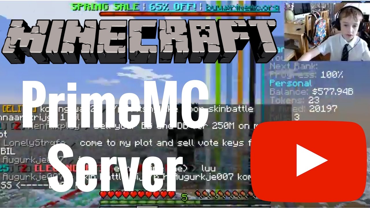 PrimeMC Server with WildWolf 266! - YouTube