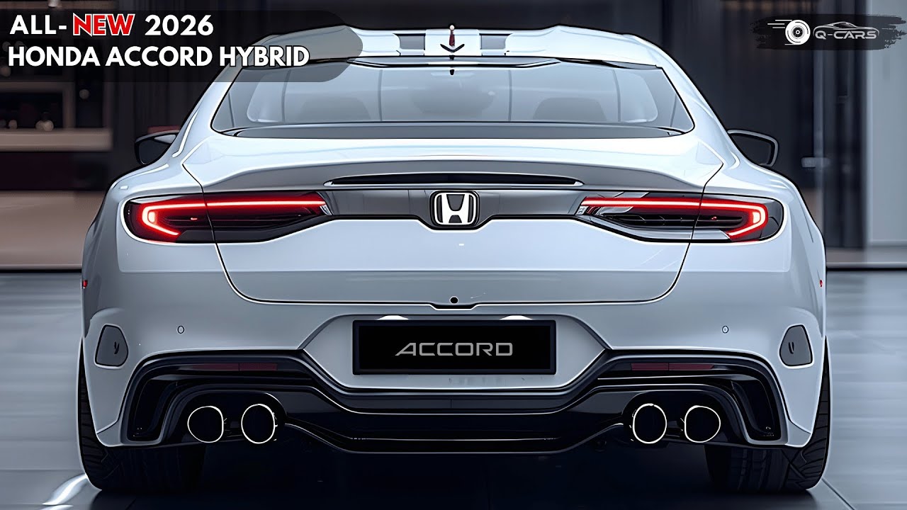 New!! 2026 Honda Accord Hybrid Unveiled - What Makes the 2026 Honda ...