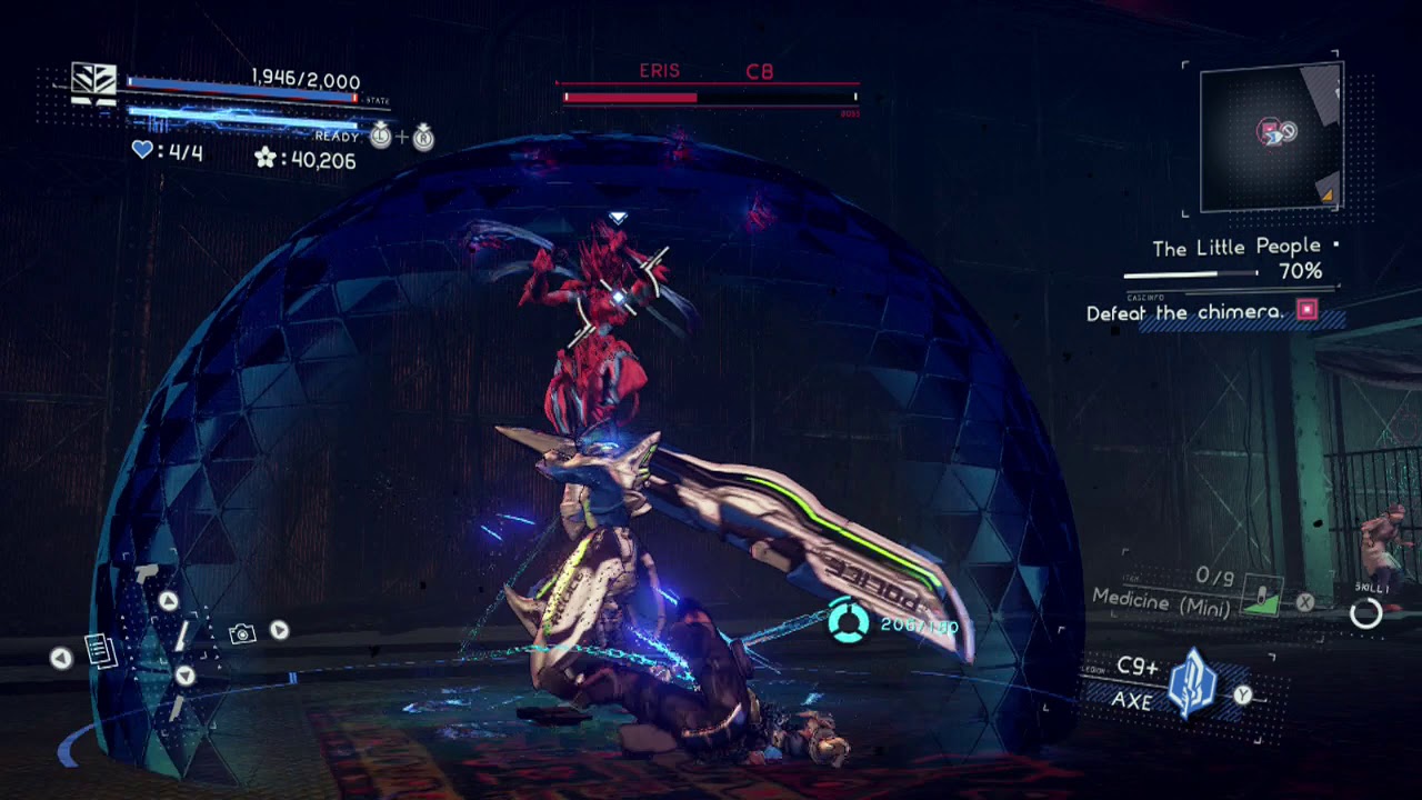 Astral Chain Boss 41 - Eris - YouTube