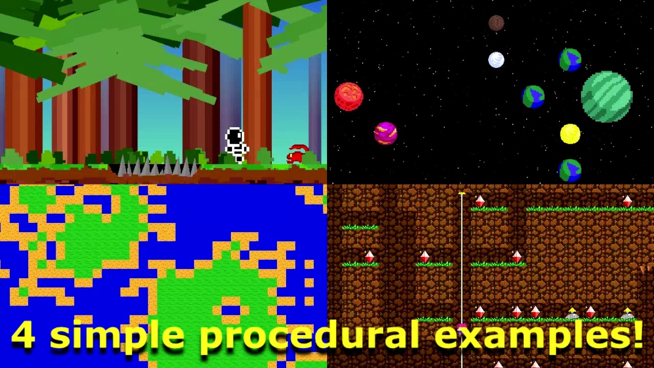 The Reactor - Procedural Content Example - YouTube