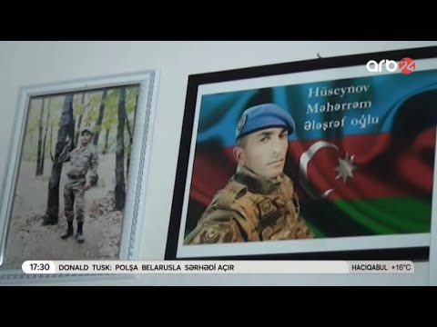 Antiterror əməliyyatlarında şəhid olan Məhərrəm Hüseynov