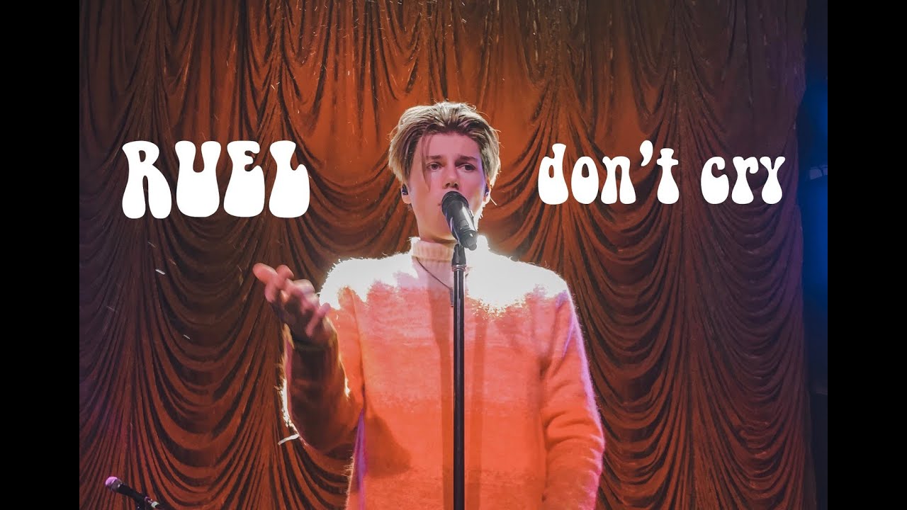 RUEL don’t cry live - philly - YouTube