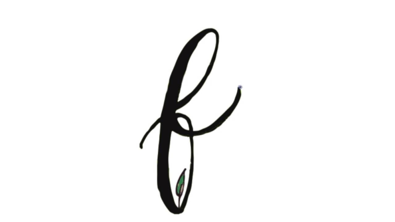 Hand Lettering Animation The F Letter YouTube Hand Lettering Animation The F Letter YouTube