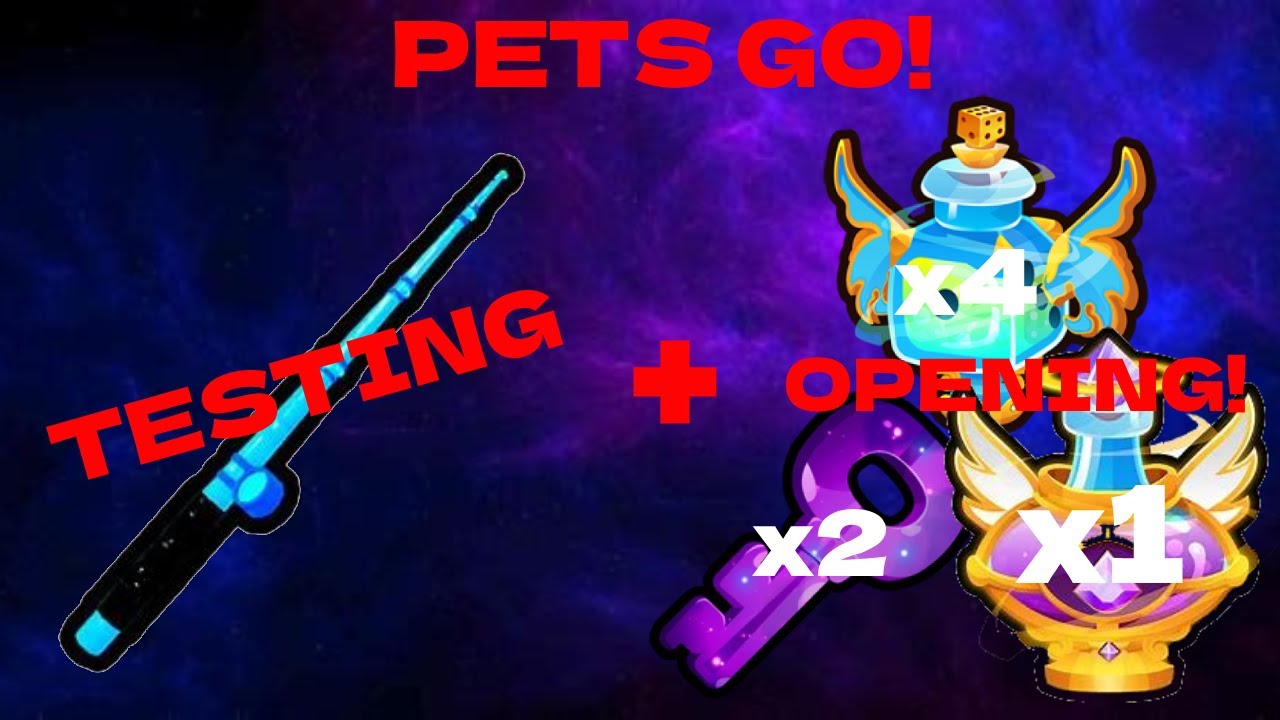 Pets Go! Testing The DIAMOND Fishing Rod + Opening! (GOD POTION) - YouTube