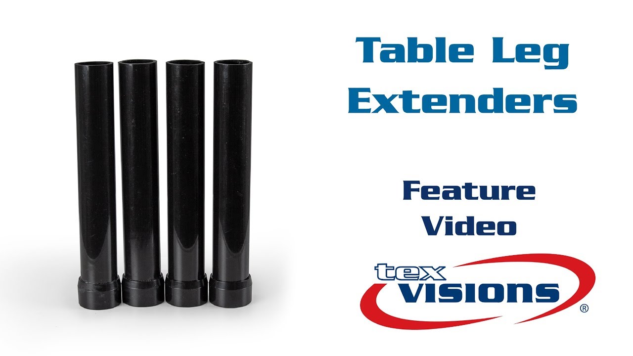 How to set up our Table Extenders - Texvisions - YouTube