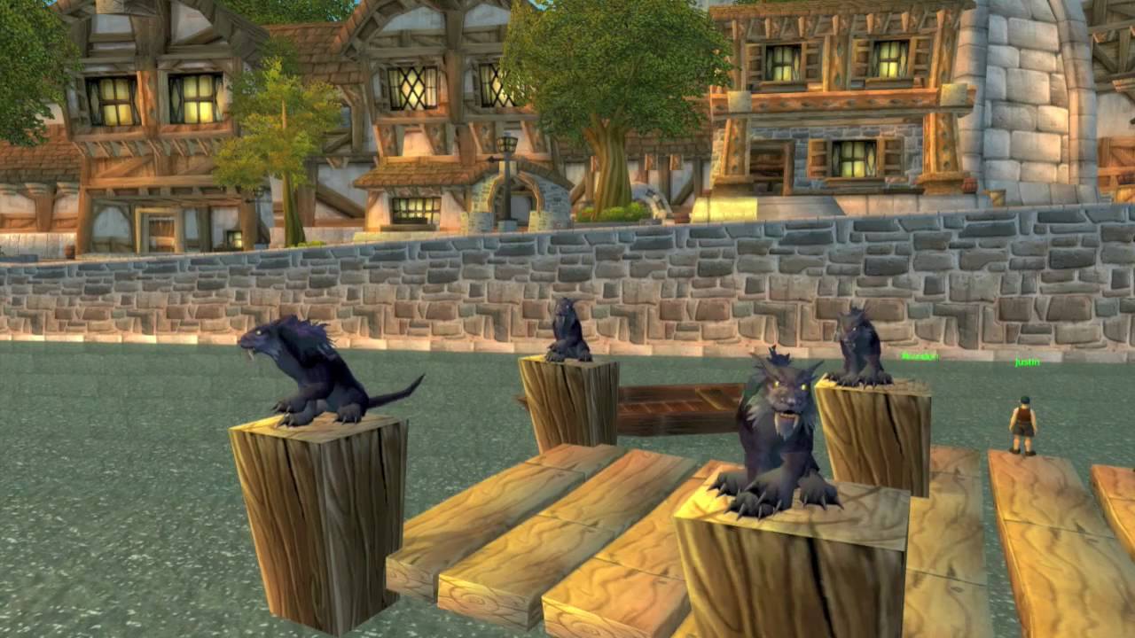 WoW Kitty Cat Druid Dance aka The Fantastic F(o)urballs - YouTube