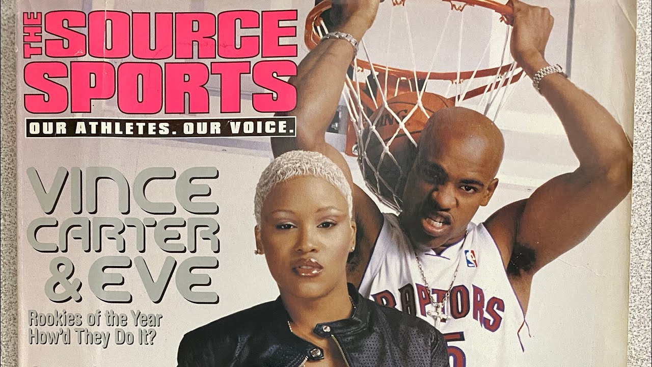 The SOURCE SPORTS December 1999 EVE & VINCE CARTER #hiphop #hiphop50 # ...