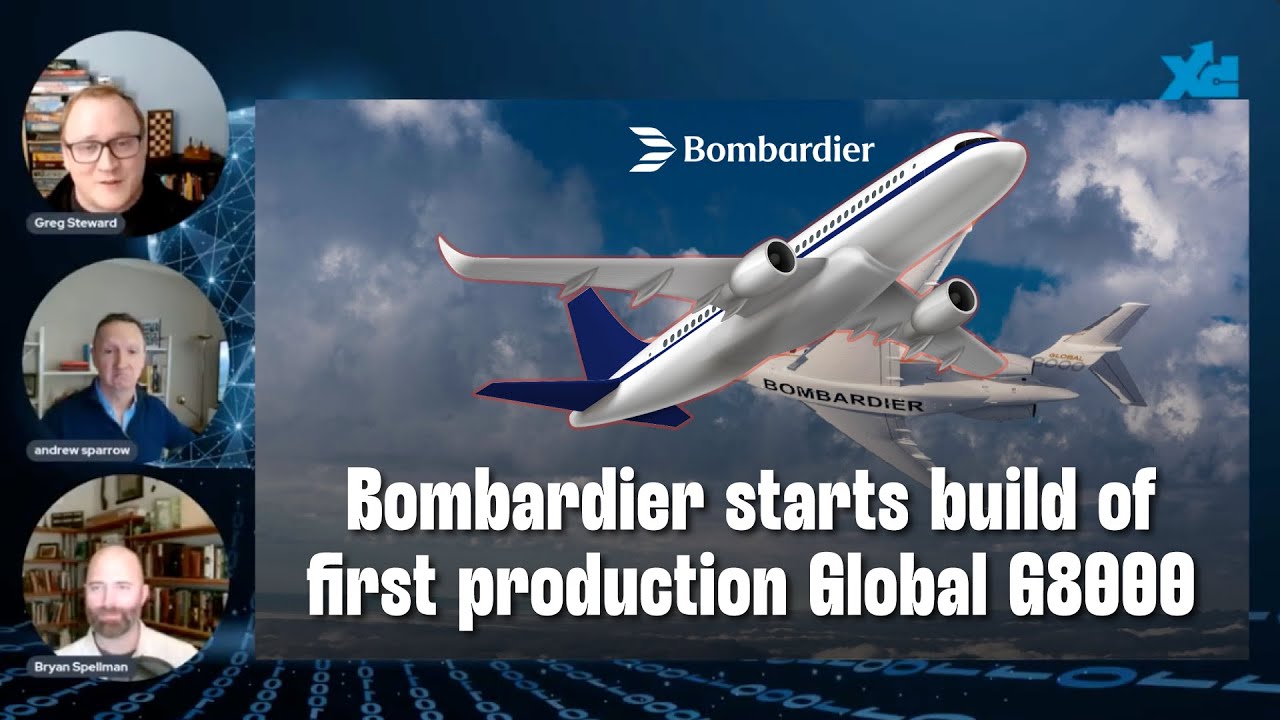 LGD: Bombardier Begins Production on First Global G8000 Business Jet ...