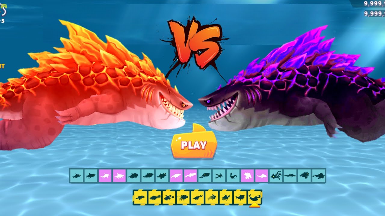 BIG MAGMAJIRA VS ULTRA MAGMAJIRA - SHIN SHARKJIRA KAIJU SHARK - HUNGRY ...