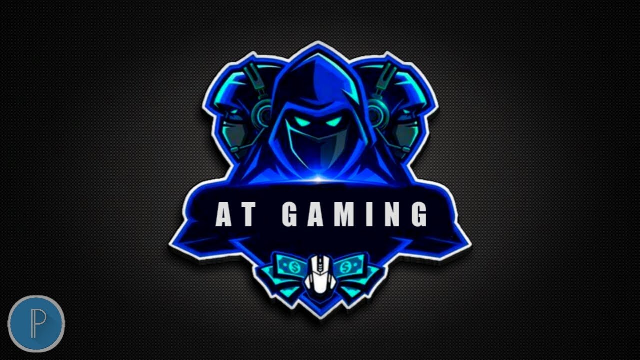A T Gaming Logo Design | Gaming Logo Design In Pixellab - YouTube