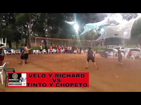 VELO Y RICHARD RISSO VS TINTO Y CHOPETO ( 2da Parte )FUTVOLEY ...