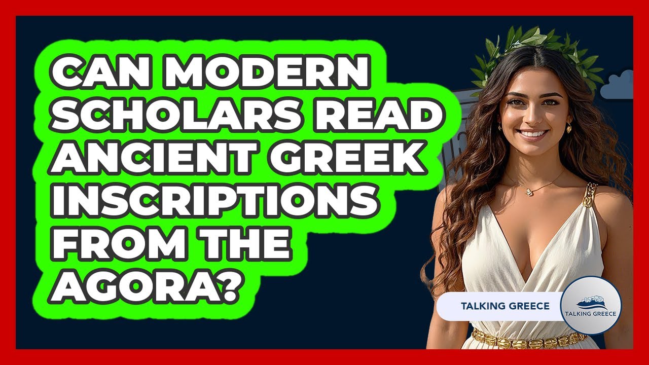 Can Modern Scholars Read Ancient Greek Inscriptions From The Agora ...