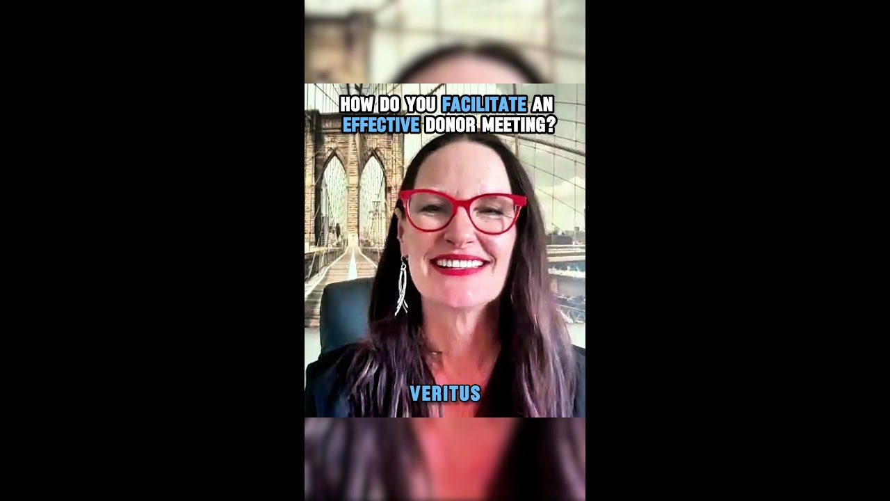 How can you facilitate an effective donor meeting? - YouTube
