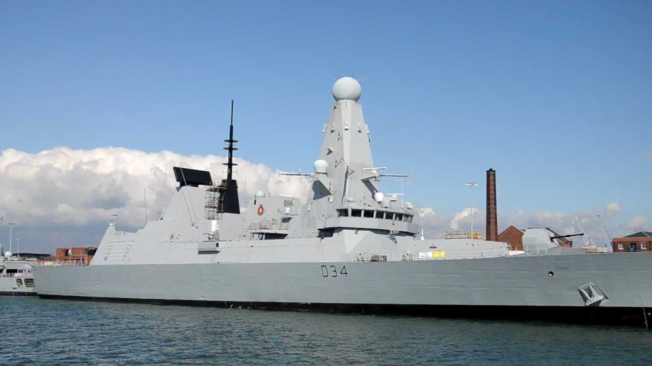 SAMPSON Radar on D34 - YouTube