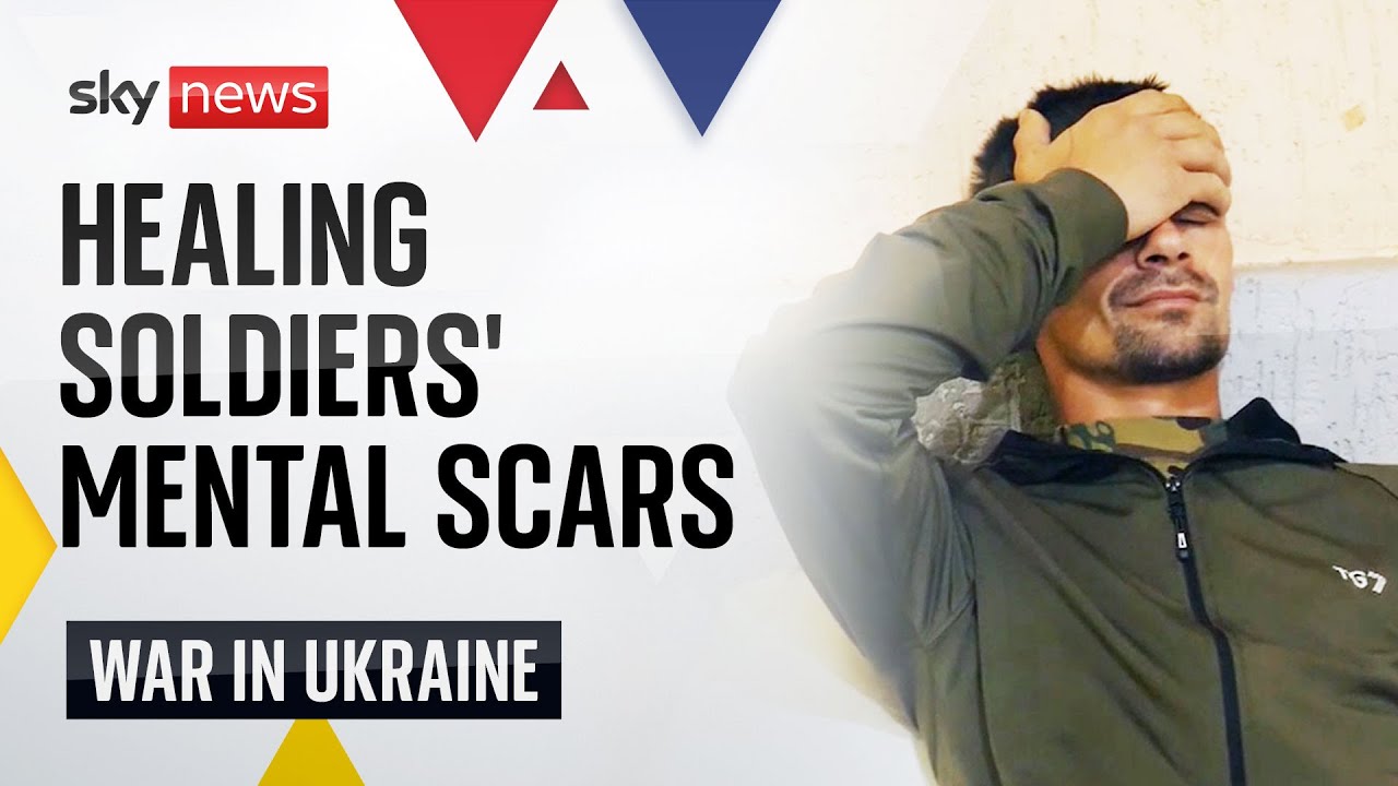 The Ukrainian troops suffering mental scars of war | Russia - Ukraine war - YouTube
