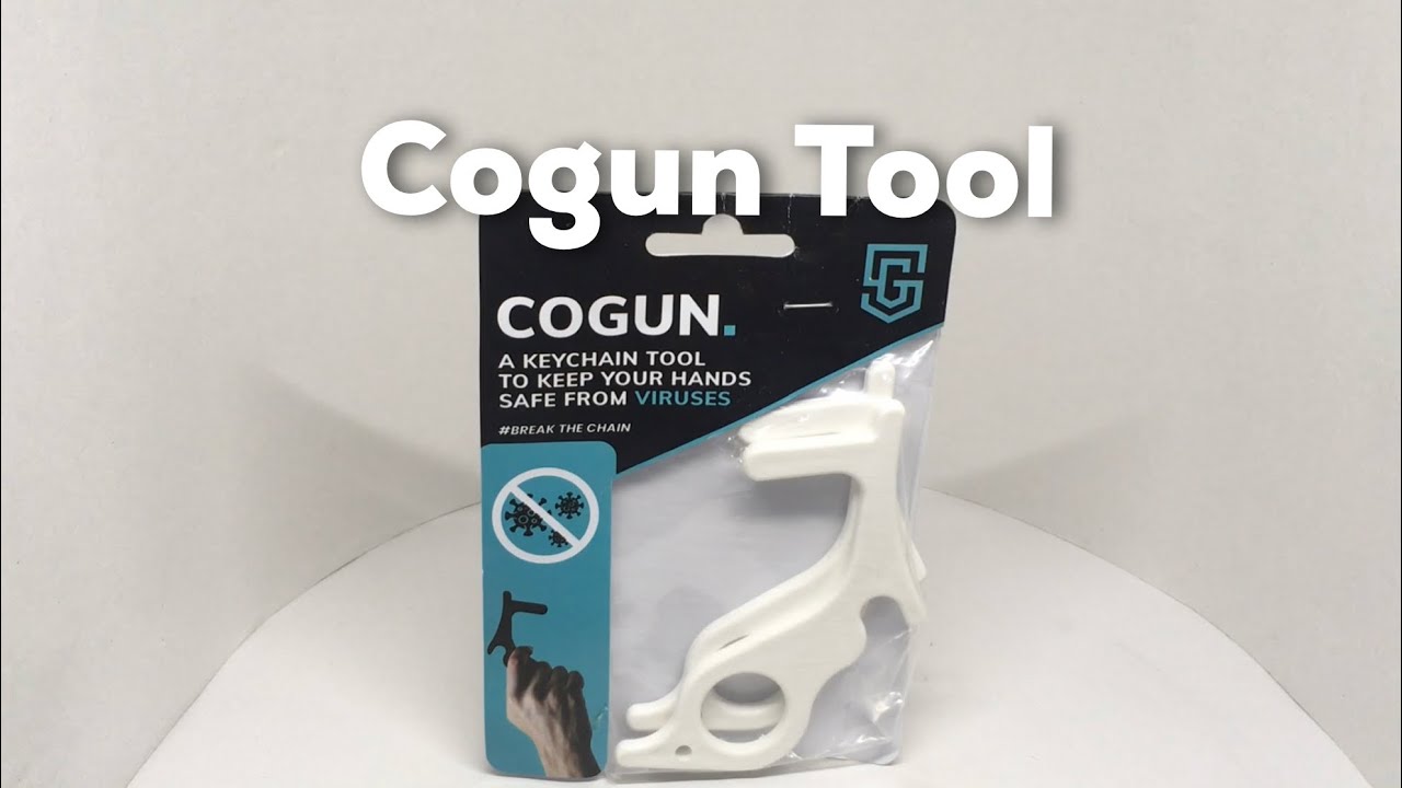 SectorQube CoGun Hands Free Keychain Tool - YouTube