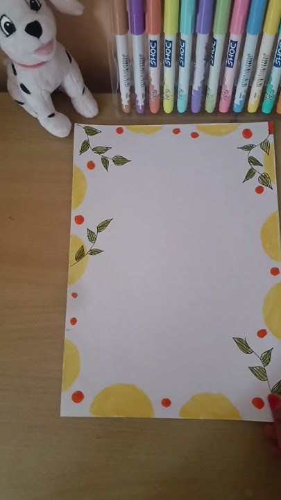 EASY FRONT PAGE DESIGN FOR SCHOOL PROJECTS AND IDEA NOTE JOURNALS # ...