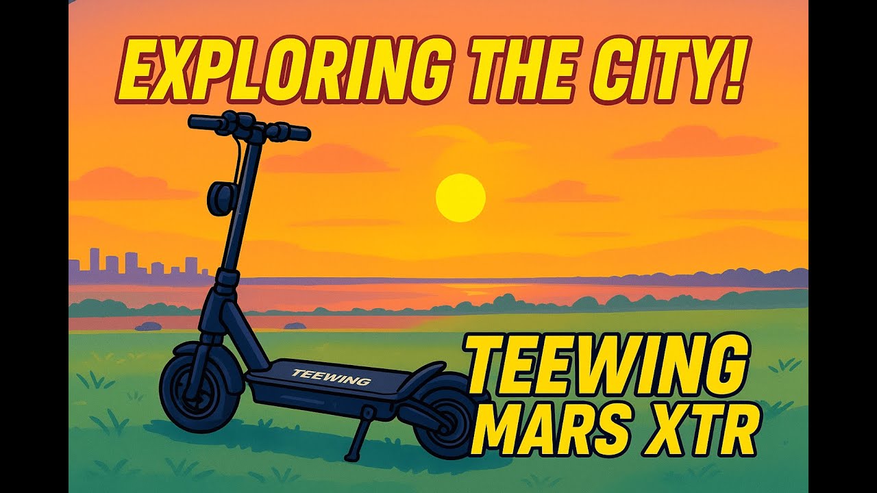 Chaos in the City! | TEEWING MARS XTR, 50 MILE DRIVE - YouTube