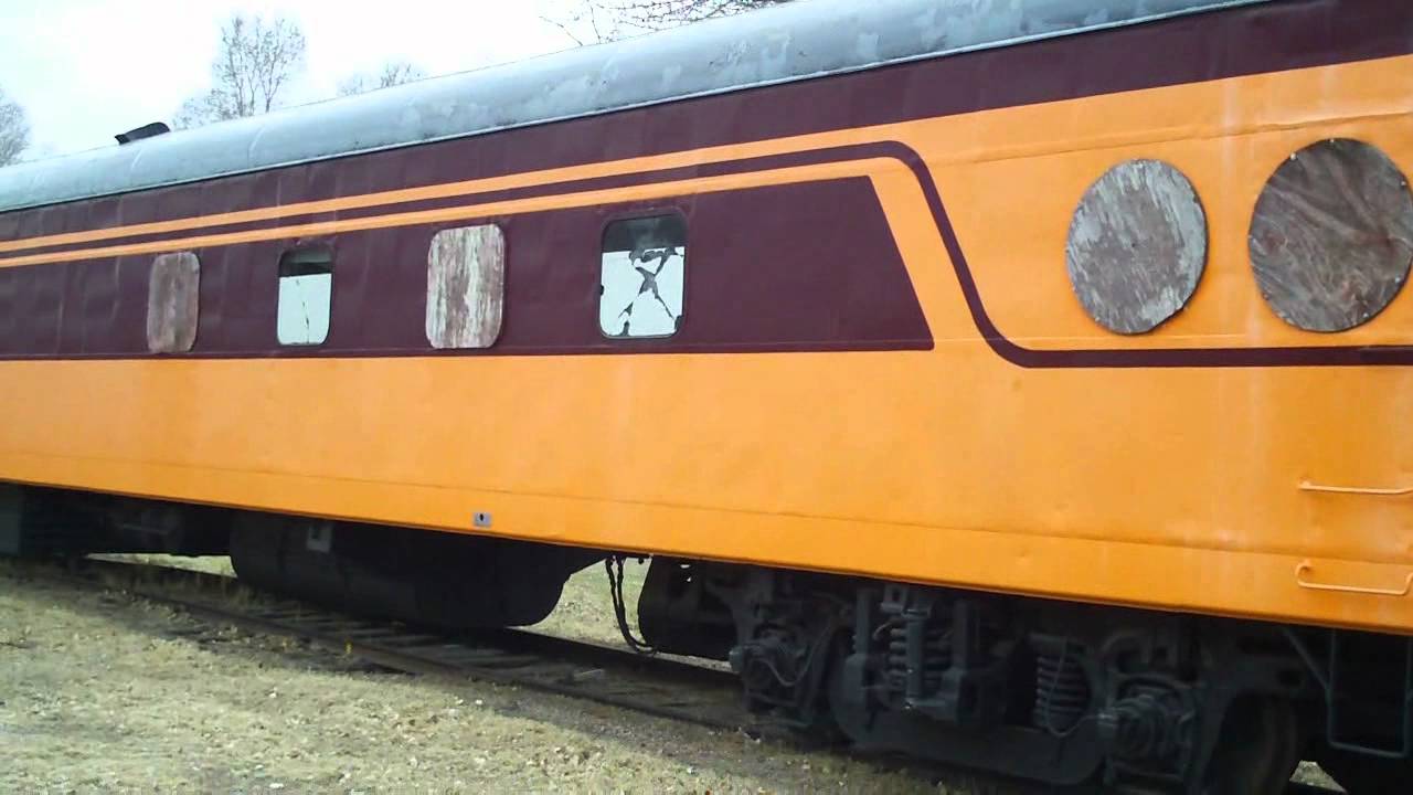 Two Milwaukee Road Passenger Cars - YouTube