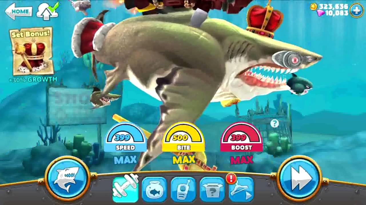 Hungry Shark World I Belive I Can Fly Megalodon JETPACK - YouTube