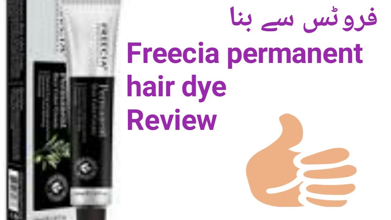 Freecia Professionals Permanent Hair Dye Review - Freecia Professional ...