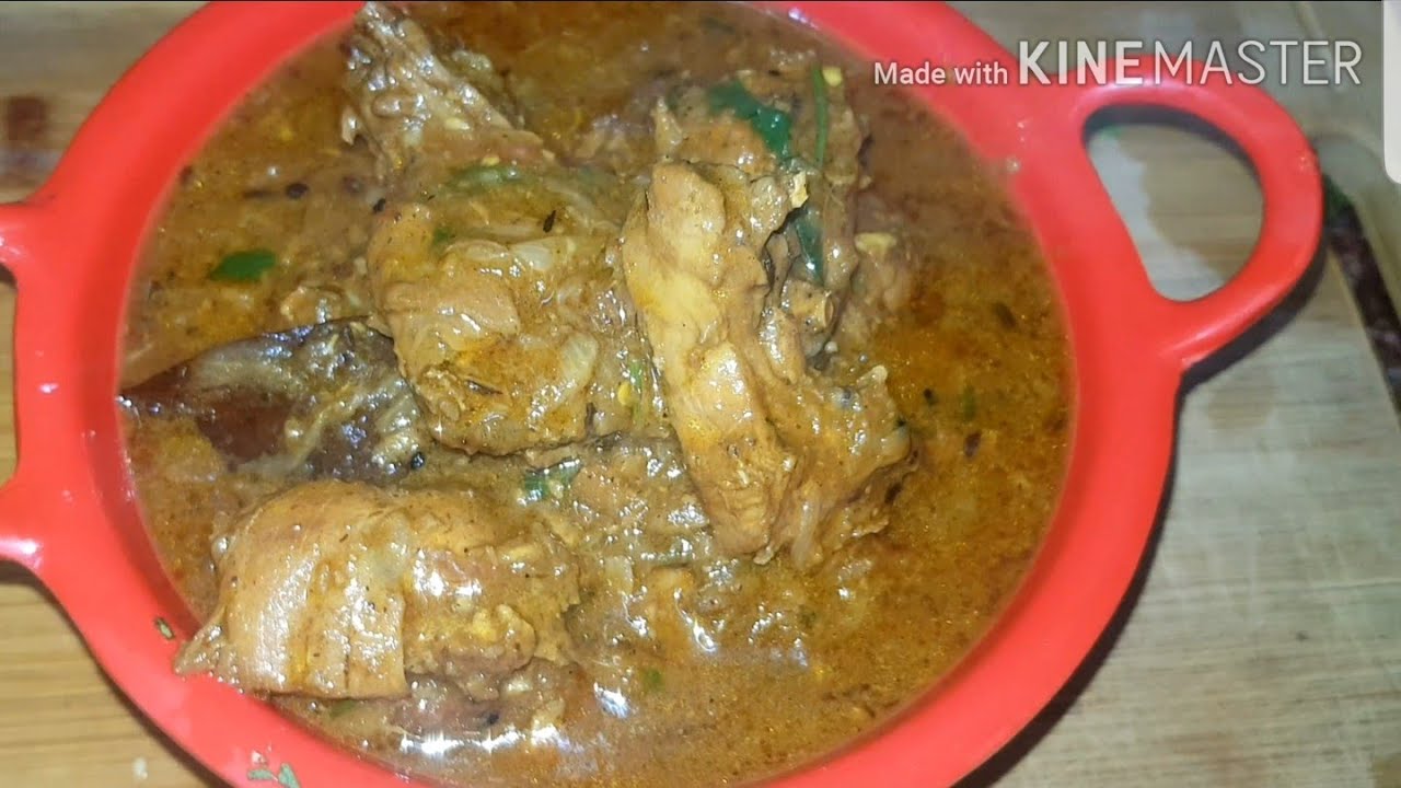 Chicken curry up || Bihar village style ||spicey chicken recipe - YouTube