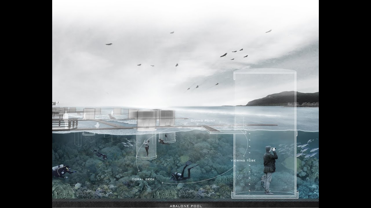 Section rendering in photoshop - UNDERWATER / 水下剖面圖繪制教學 - YouTube
