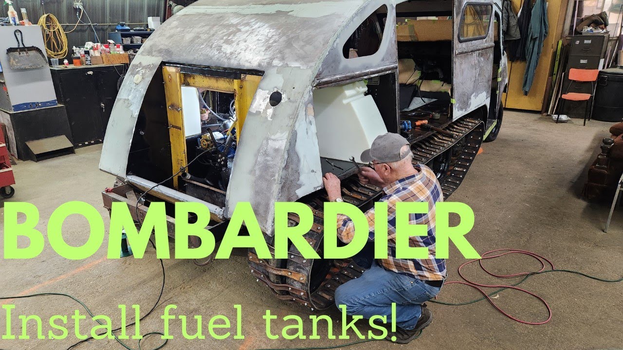 HOW TO INSTALL FUEL TANKS | BOMBARDIER - YouTube