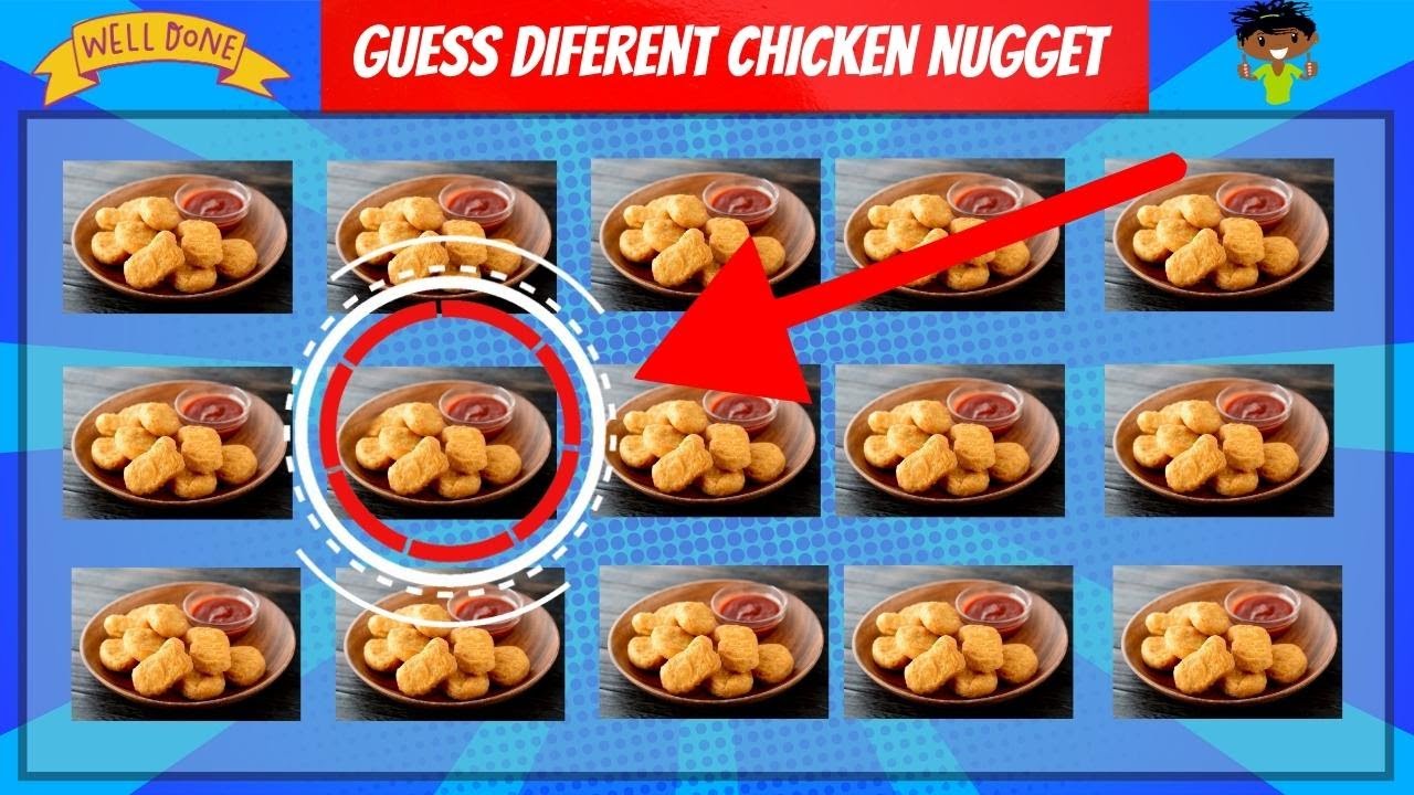 Guess Chicken Nugget Fast Food Part 5 - YouTube