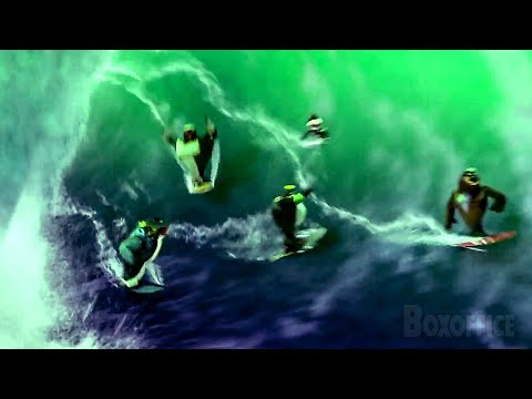 The Coolest Penguins ride a 50 feet wave! | Surf's Up 2: WaveMania | CLIP