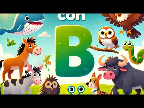 ¡Conoce a los increíbles animales con la letra B! Aprender abecedario ...
