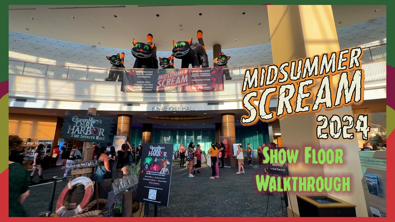 Midsummer Scream Show Floor Walkthrough | Midsummer Scream 2024 - YouTube