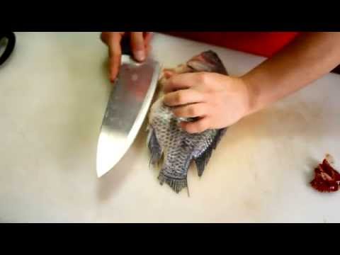 Real Cooking: How to Butterfly a Fish - YouTube
