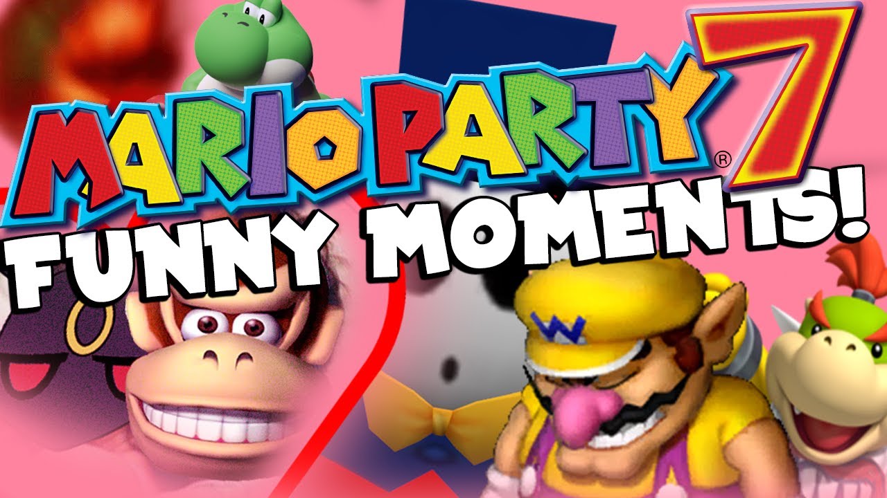 MARIO PARTY 7 FUNNY MOMENTS! - YouTube