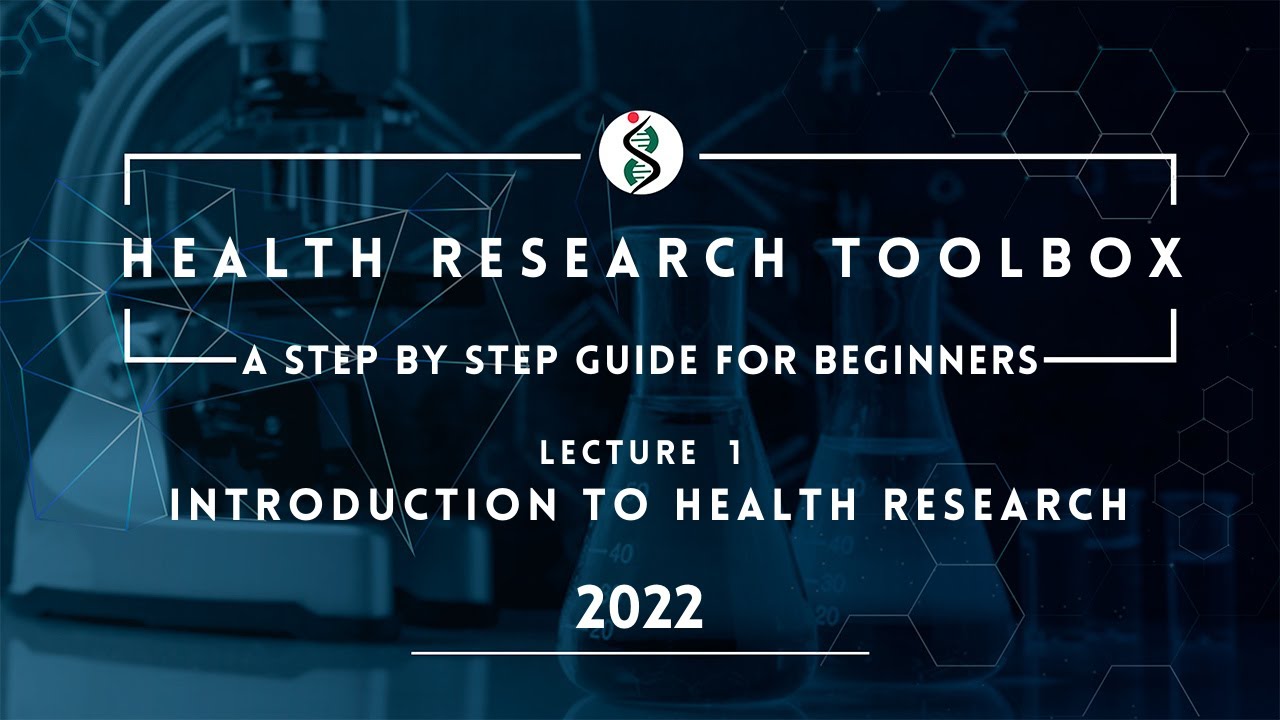 Lesson -1: Introduction to Health Research - YouTube