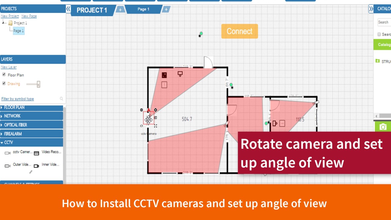 CAD5D - How to do CCTV Design in under 10 minutes. Cloud-based software ...