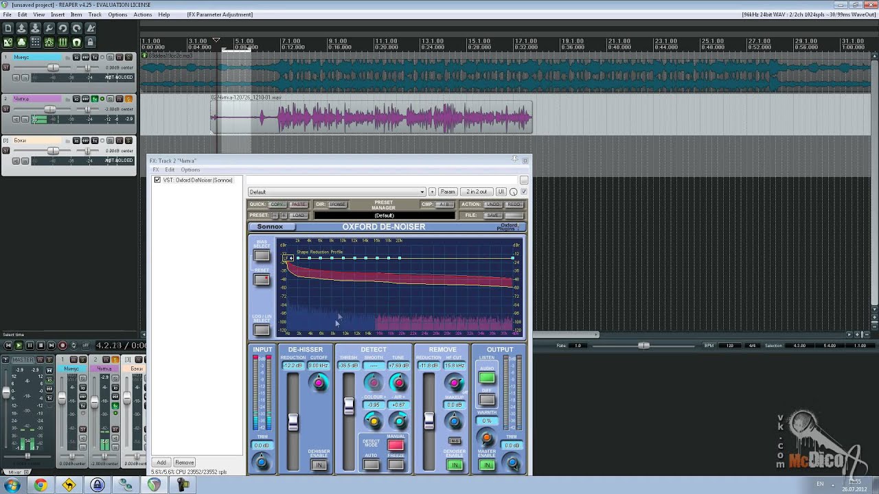 Denoise vst - progressivekesil