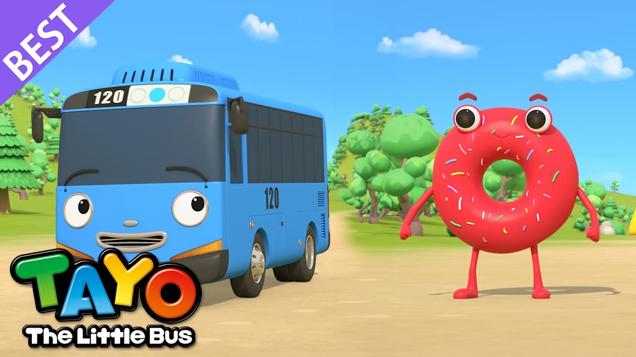 Petak Umpet Donat | Lagu Terbaik Tayo | Tayo Bus Kecil | Tayo Bahasa ...