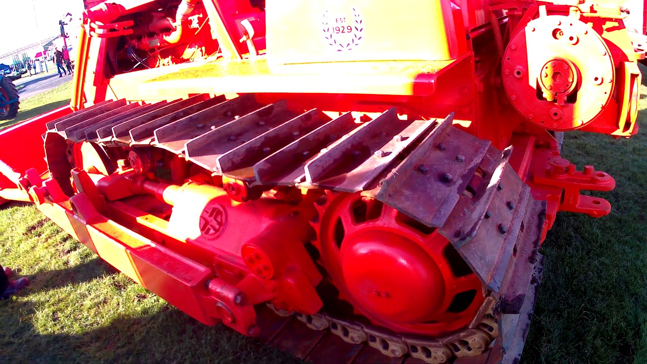 Fowler Challenger 33 Diesel Crawler Tractor Bulldozer - YouTube