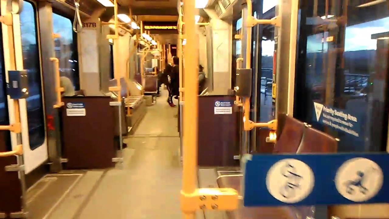 The Max train in Portland Oregon - YouTube