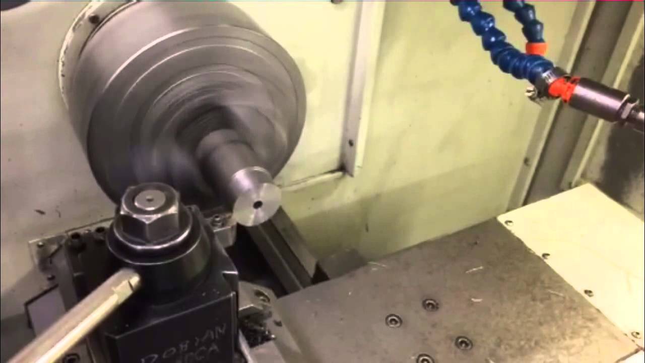 CNC Lathe | Bridgeport Romi EZ PathII 1997 | MMI Auction - YouTube