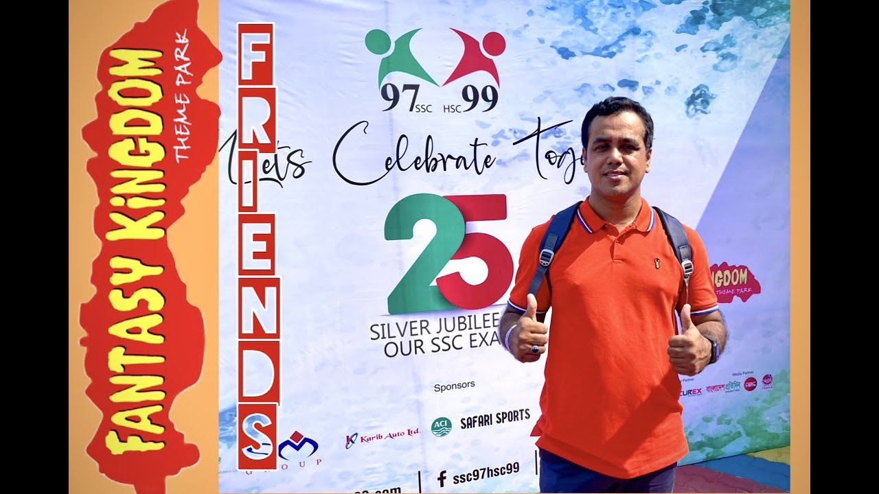 Day outing with friends at Fantasy Kingdom I Best theme park Fantasy Kingdom Dhaka - YouTube