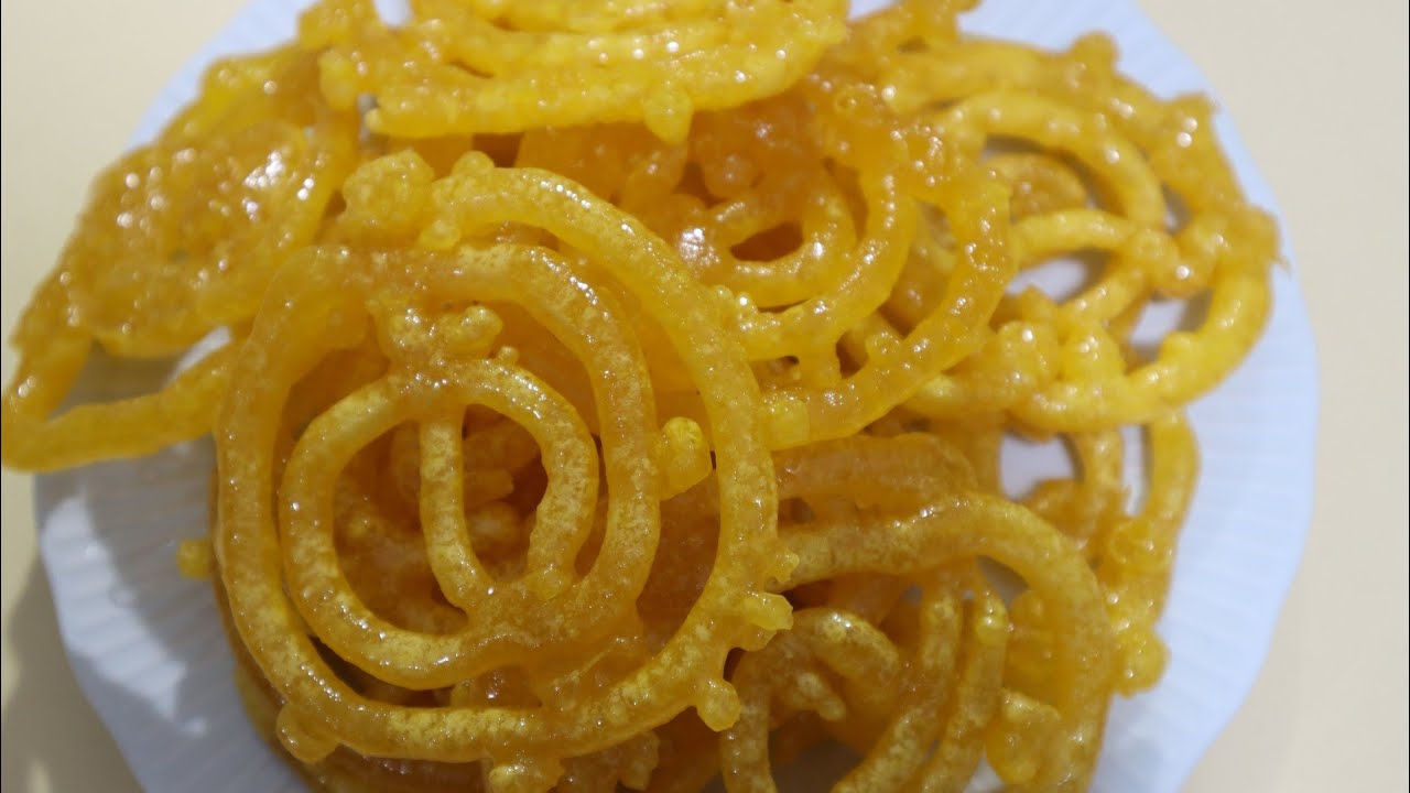 الزلابية العراقية بمقادير مضبوطة بالكاسترد Iraqi Zalabya Dessert Recipe ...