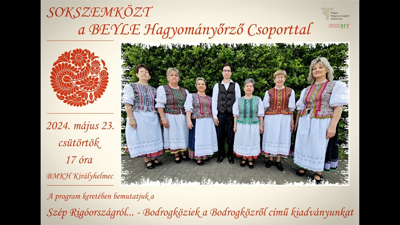 A Szép Rigóországról... - a Bodrogközről könyvbemutató és a BEYLE ...