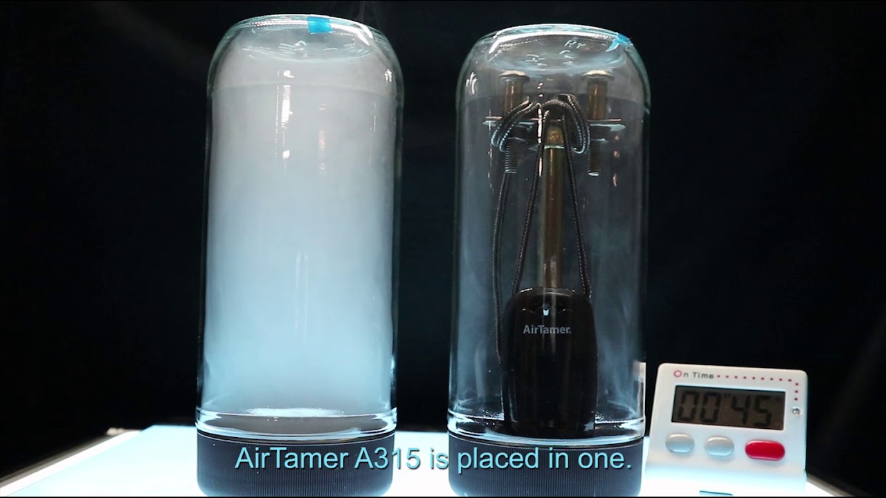 A315 smoke filtration test - YouTube