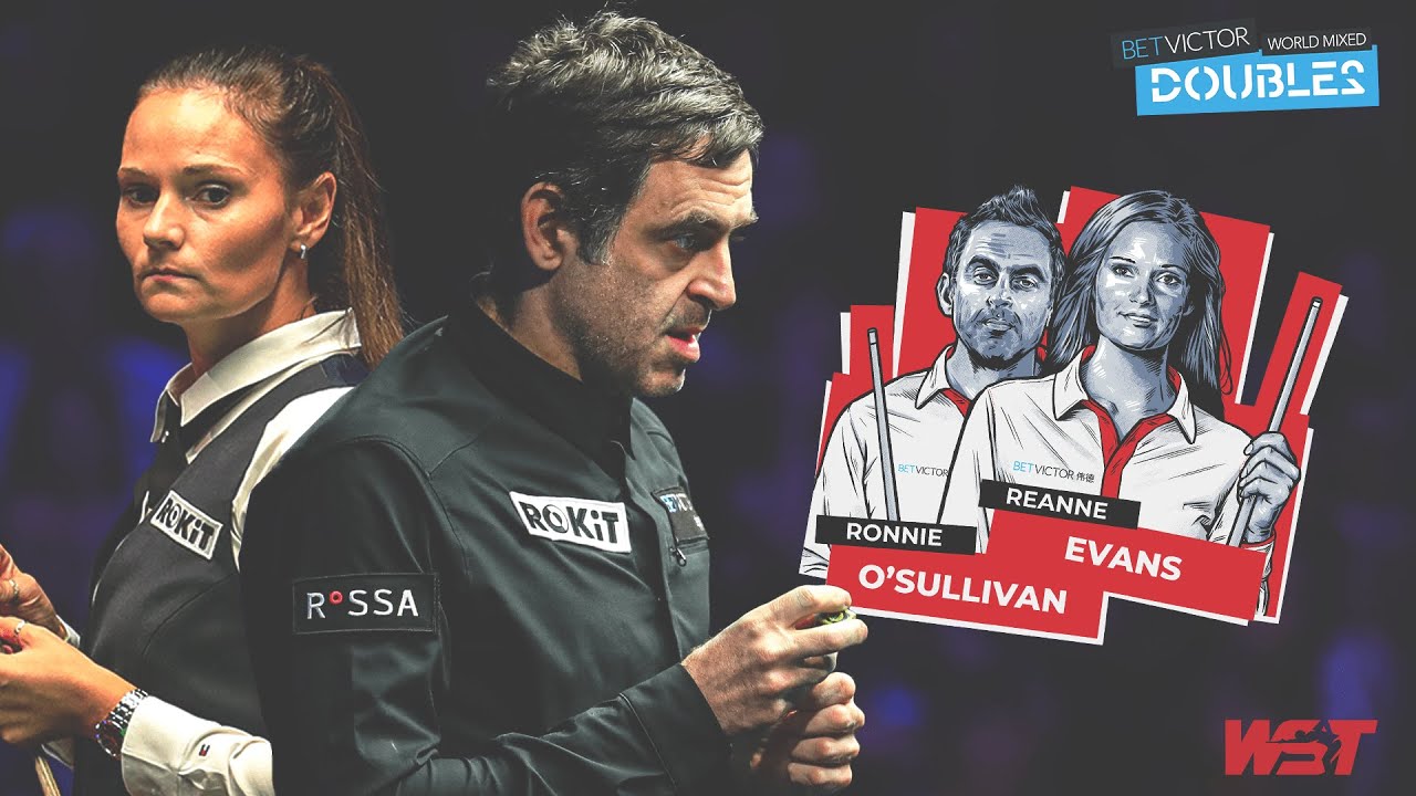 In The Red Corner... O'Sullivan & Evans 🔴 | BetVictor World Mixed ...