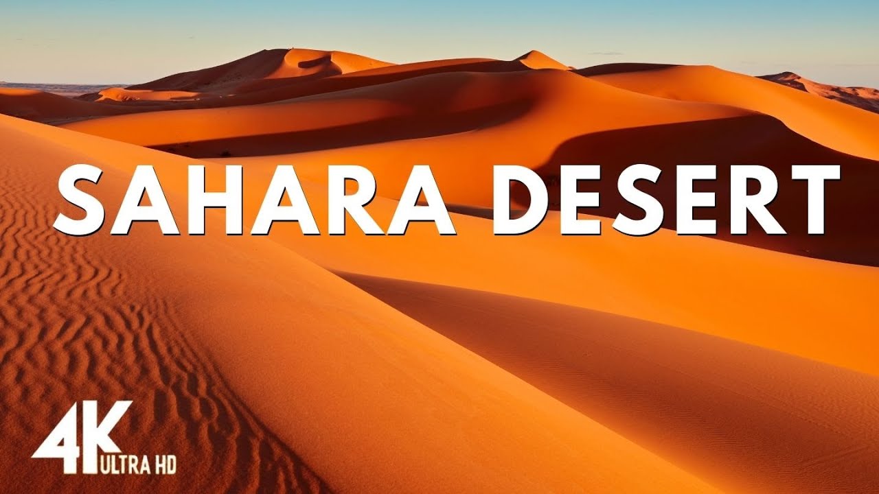 Sahara desert 4k Largest Desert in the World - YouTube