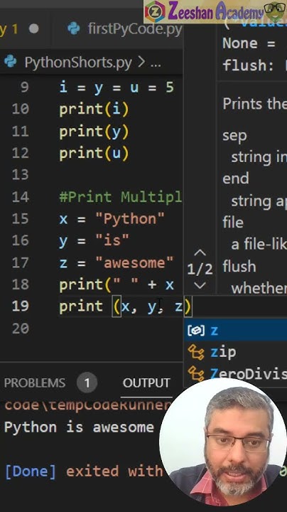 Python Tips Using Comma To Print Variables Python Pythontutorial Pythonforbeginners Shorts 