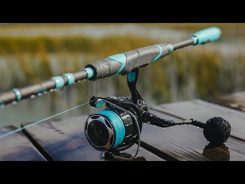 Toadfish rod and reel combo review - YouTube