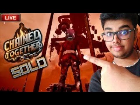 Making "SOLO WORLD RECORD" in CHAINED Together SOLO Challenge LIVE ...